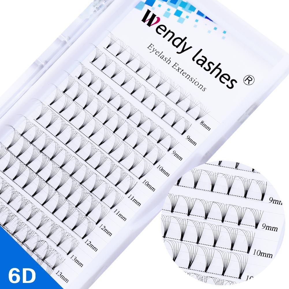 6D PRE-MADE FANS VOLUME LASHES – Wendylash